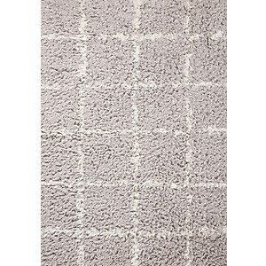 Loloi Angela Rose Amira Collection AMI-04 Silver / Ivory 9'-2" x 12'-6" Area Rug