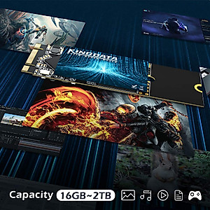 KINGDATA SSD M.2 2260 512GB Internal Solid State Drive High-Performance Hard Drive for Desktop Laptop SATA III 6Gb/s (512GB, M.2 2260)