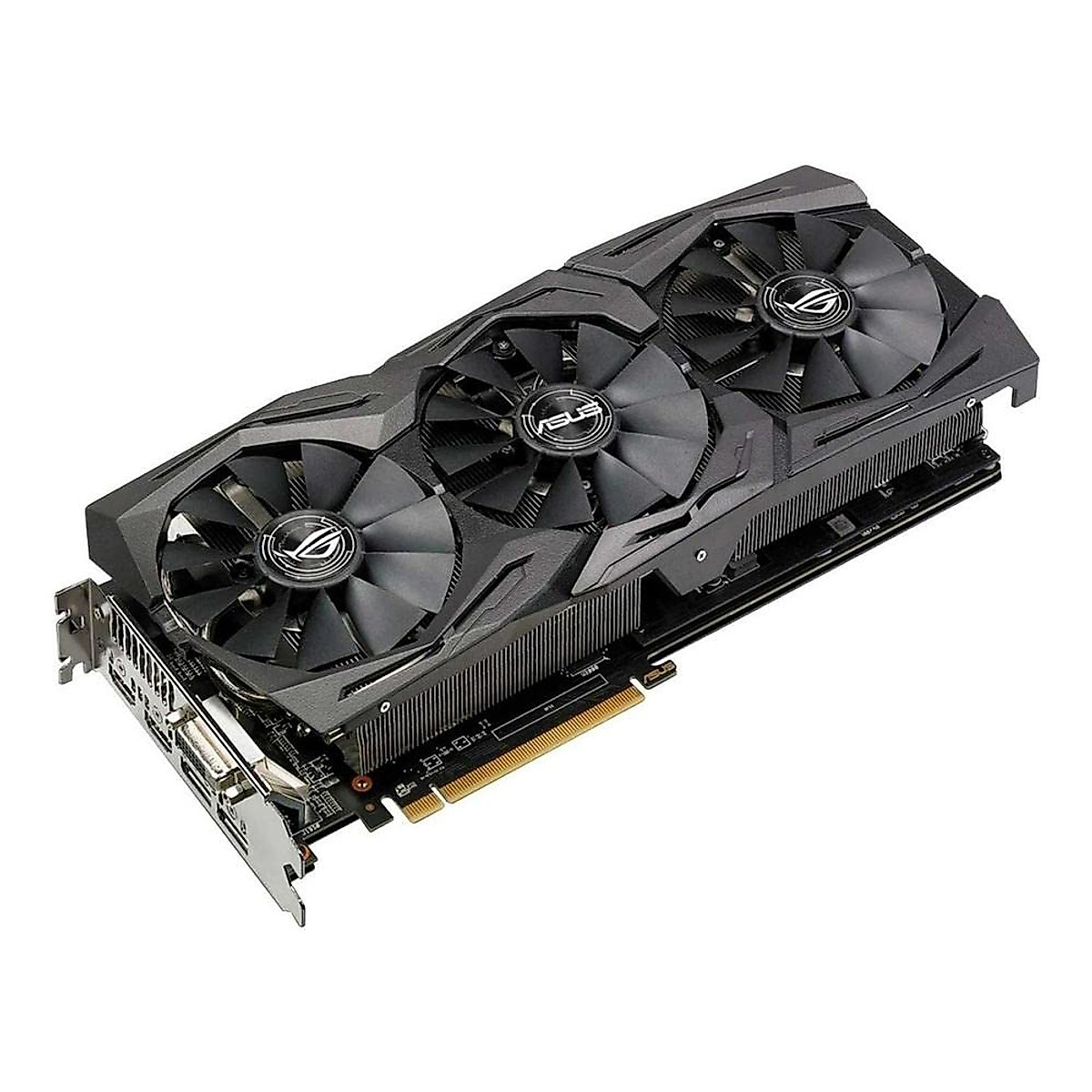 ASUS ROG-STRIX-RX580-O8G-GAMINGOC Edition GDDR5 DP HDMI DVI VR Ready AMD Graphics Card