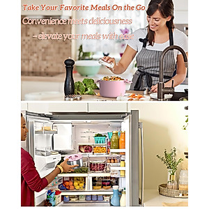 CDBEEE Electric Lunch Box for Adults,33 oz Lunch Warmer 100W Heated Lunch Box 12/24/110V Leak-proof,Portable Food Warmer for Work,Travel, home,Office,On-the-Go,Lonchera Eléctrica Portátil (Pink)