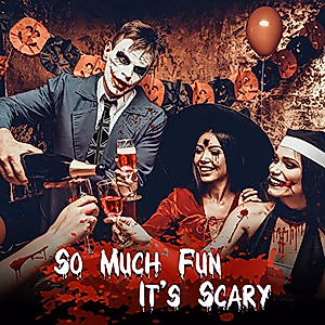 Halloween Fake Blood Spray 1oz, Realistic Safe Washable Fake Blood for Clothes Halloween Blood Makeup Zombie Vampire Bloody Face Blood for Halloween (1oz/30ml)