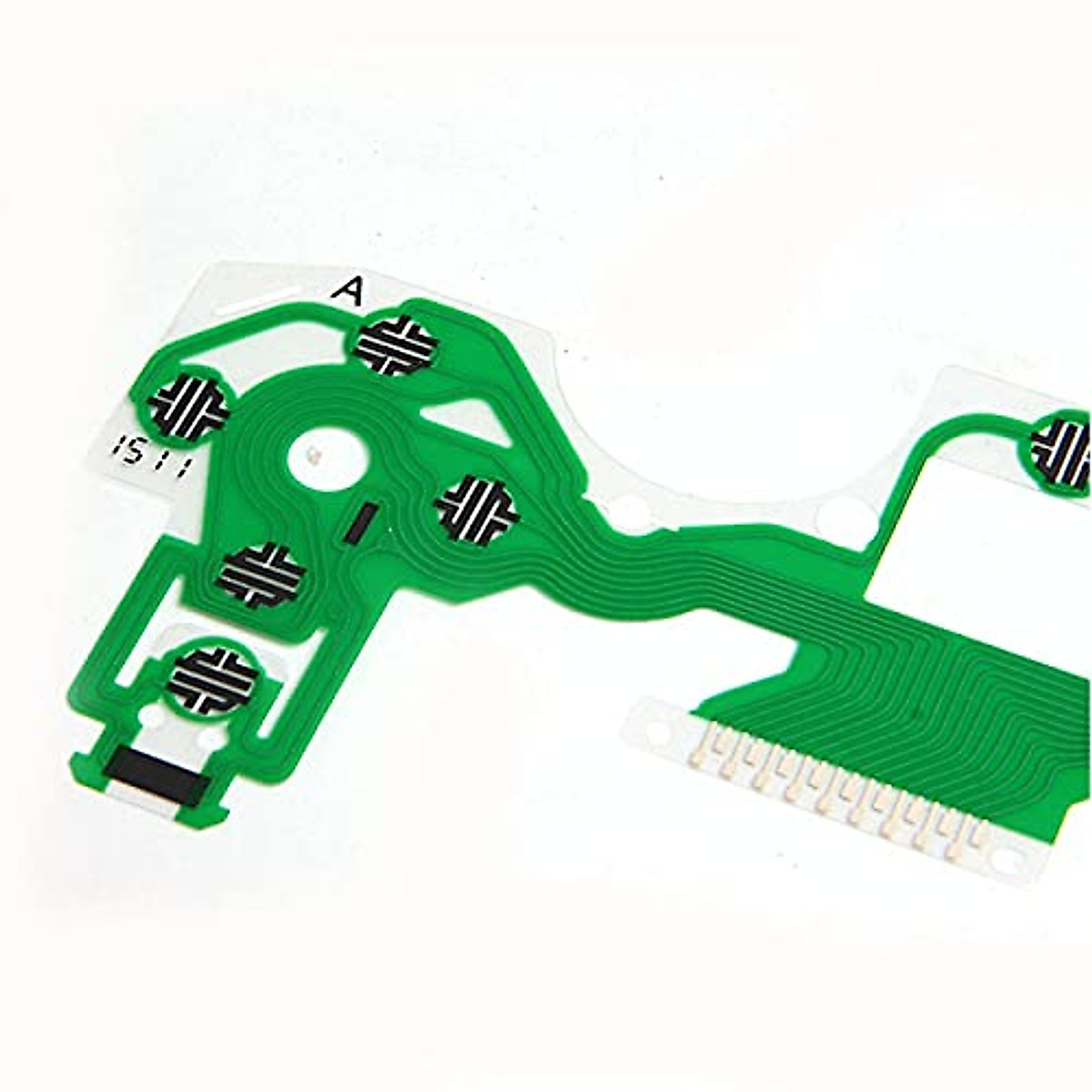 Acxico 2Pcs JDS 001/011 PCB Circuit Board Ribbon Film Pad for PS4 Controller