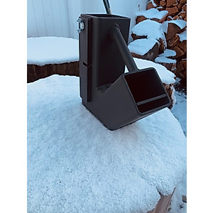 Rocket Stove With Removable Top Grill And Legs