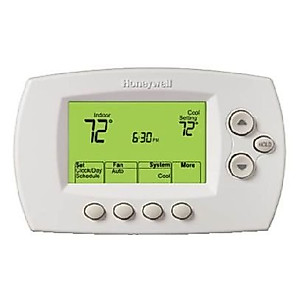 Honeywell YTH6320R1001 Wireless FocusPro 6000 Kit Wireless FocusPRO Programmable Thermostat Equipment Interface Module & Return Air Sensor Power Method: Battery Stages Heat/Cool: 3/2 Gas Oil e