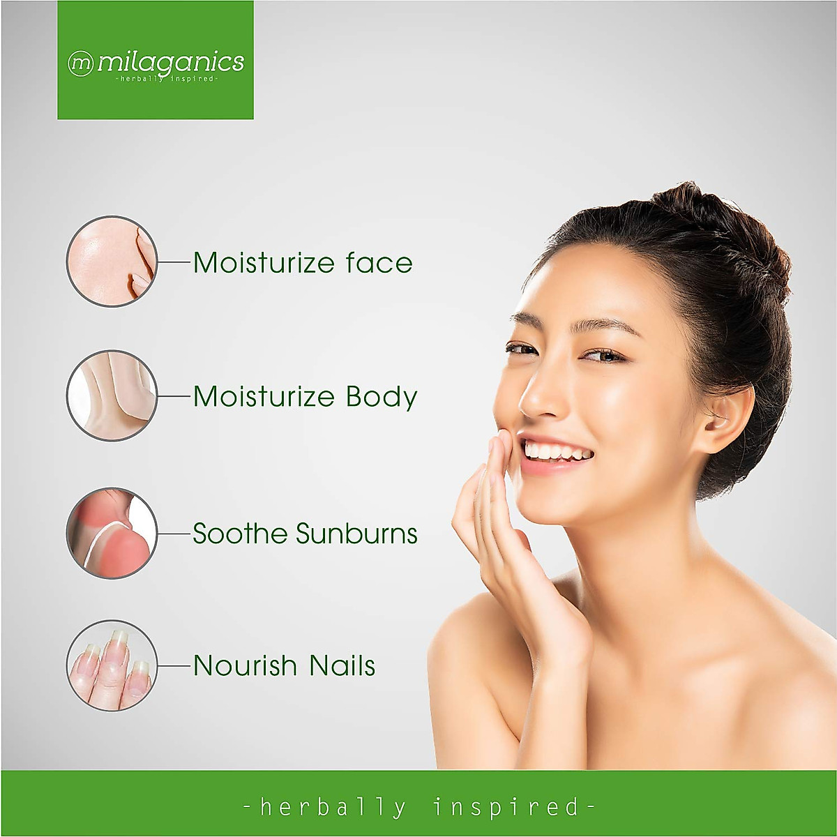 ORGANIC ALOE VERA GEL SUNBURN RELIEF AND VITAMIN E with NATURAL INGREDIENTS, HERBAL ESSENCES, ANTI-AGING, PROVIDE MOISTURE NON-STICKY FEELING, PREVENT DRY, FLAKY SKIN, MOISTURIZING GEL FACE 300ml