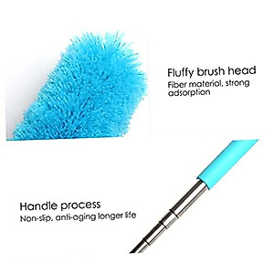 PLAFOPE 5pcs Duster Home Cleaning Brush Dusting Brush Cleaning Tool auto Tools car Cleaning Brush Household Cleaning Automotive Tools Hand Tools car Tools Fiber Telescopic Fan