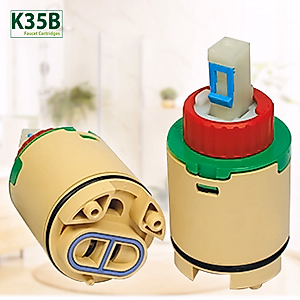 Hain-Yo/Sayco HK-40 Single Lever Faucet Cartridge Tub Shower Style Original - Bathroom Sink Faucets & Parts, for Home Shower Handle Repair and Improvement, Commonly Used in Uberhaus Faucets