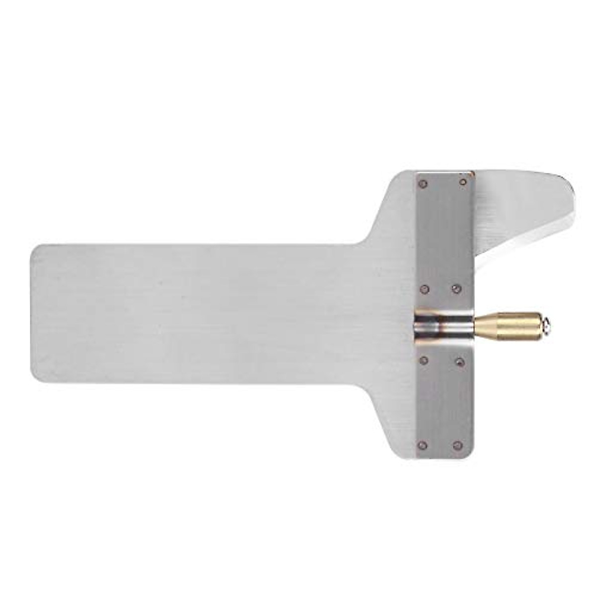 304 Stainless Steel Noodle Knife Cut Dough Shaving Cutter Kitchen Noodle Restaurants Cutting Accessories(Copper wheel)