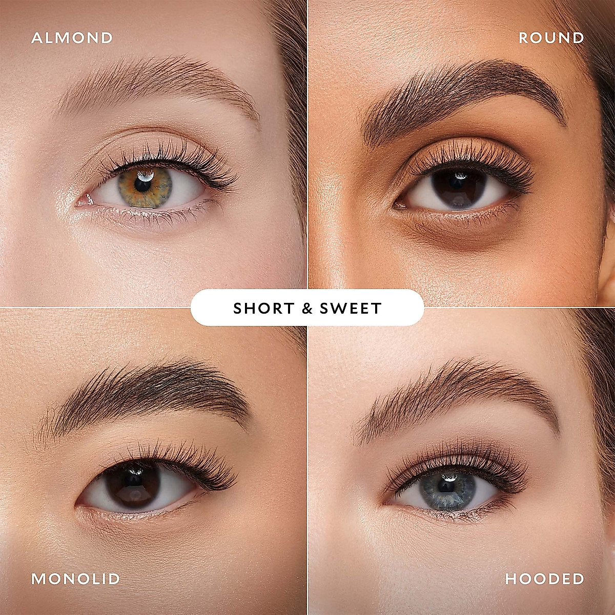 Velour Effortless Lashes, Natural Looking False Eyelashes, Fluffy & Lightweight No Trim Eyelashes, Reusable Fake Lashes For All Eye Shapes, Vegan & Cruelty-Free, Lash Glue not Included (Short & Sweet)