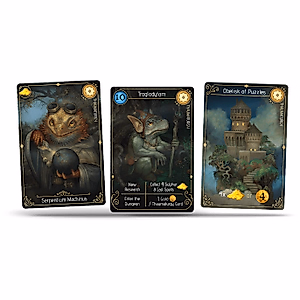 Forbidden Games | Lizard Wizard – Fantasy Strategy Game of Spellcasting, Potions, and Mystical Creatures, Ages 10+, 2-6 Players, Family Game Night Essential