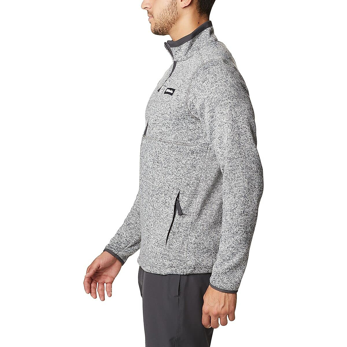 Columbia Men's Sweater Weather Full Zip, City Grey Heather, Medium