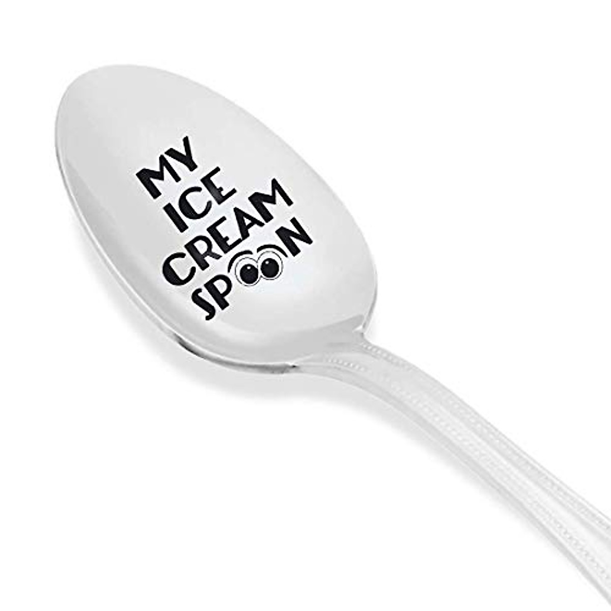 My Ice Cream Spoon Gift for Ice Cream Lovers, Funny Spoon Gift for Birthday Christmas