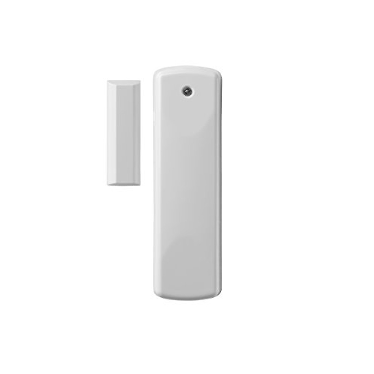 Ecolink Z-Wave PIR Motion Detector Pet Immune, White (PIRZWAVE2.5-ECO) and Z-wave Plus Rare Earth Magnets Door & Window Sensor, White & Brown (DWZWAVE2.5-ECO)