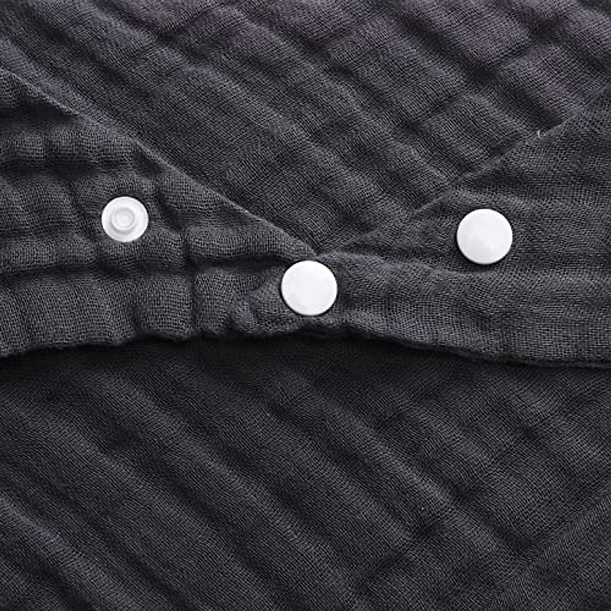 CottCare 12-Pack Muslin Baby Drool Bibs 100% Cotton for Boys and Girls,Soft and Absorbent/Atrovirens/Green/Apricot white/Grey