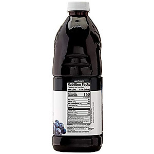 Amazon Brand - Happy Belly Grape Juice, Bottle, 64 fl oz (Pack of 1)