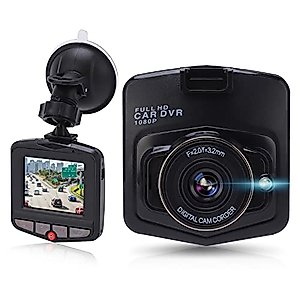 GOWENIC Car Dash Cam, Hd Car Camera 1080P Loop Recording Night Vision 170 Degree Dvr Dash Camera with Parking Monitor, Built in Battery, Security Camera for Car.