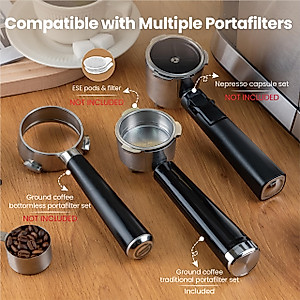 Gevi Espresso Machine 20 Bar with Auto Milk Frother, Professional Espresso Maker with Adjustable Shot Volume, Compact Cappuccino & Latte Machine, Stainless Steel, Gift for Coffee Lover, Home Baristas