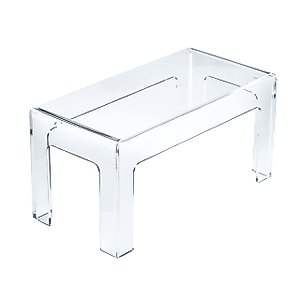 The Beverage Butler Countertop Water Filter Pitcher Stand - Clear Heavy Duty Acrylic Frame - 12" x 6" x 6" - Compatible with Brita UltraMax, PUR Ultimate and, ZeroWater ZD018