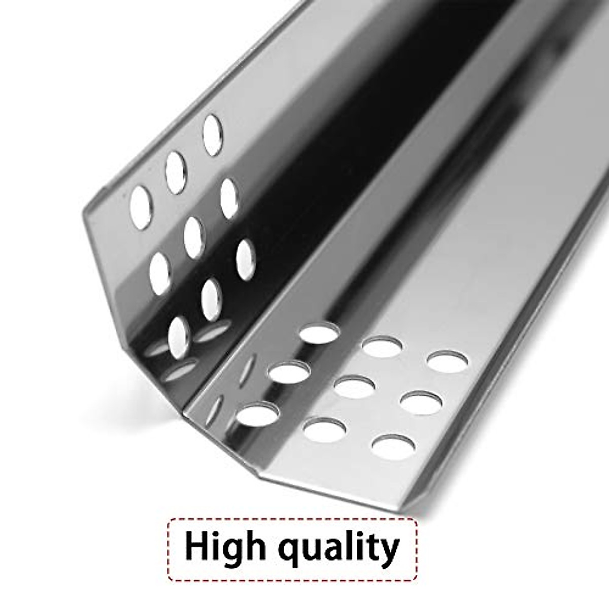 VICOOL Repair Parts Replacement for Grill Master 720-0697, Sunbeam 720-0697, Nexgrill 720-0783C, 720-0783E Gas Grill Models Stainless Steel Burner Tube, Heat Plates