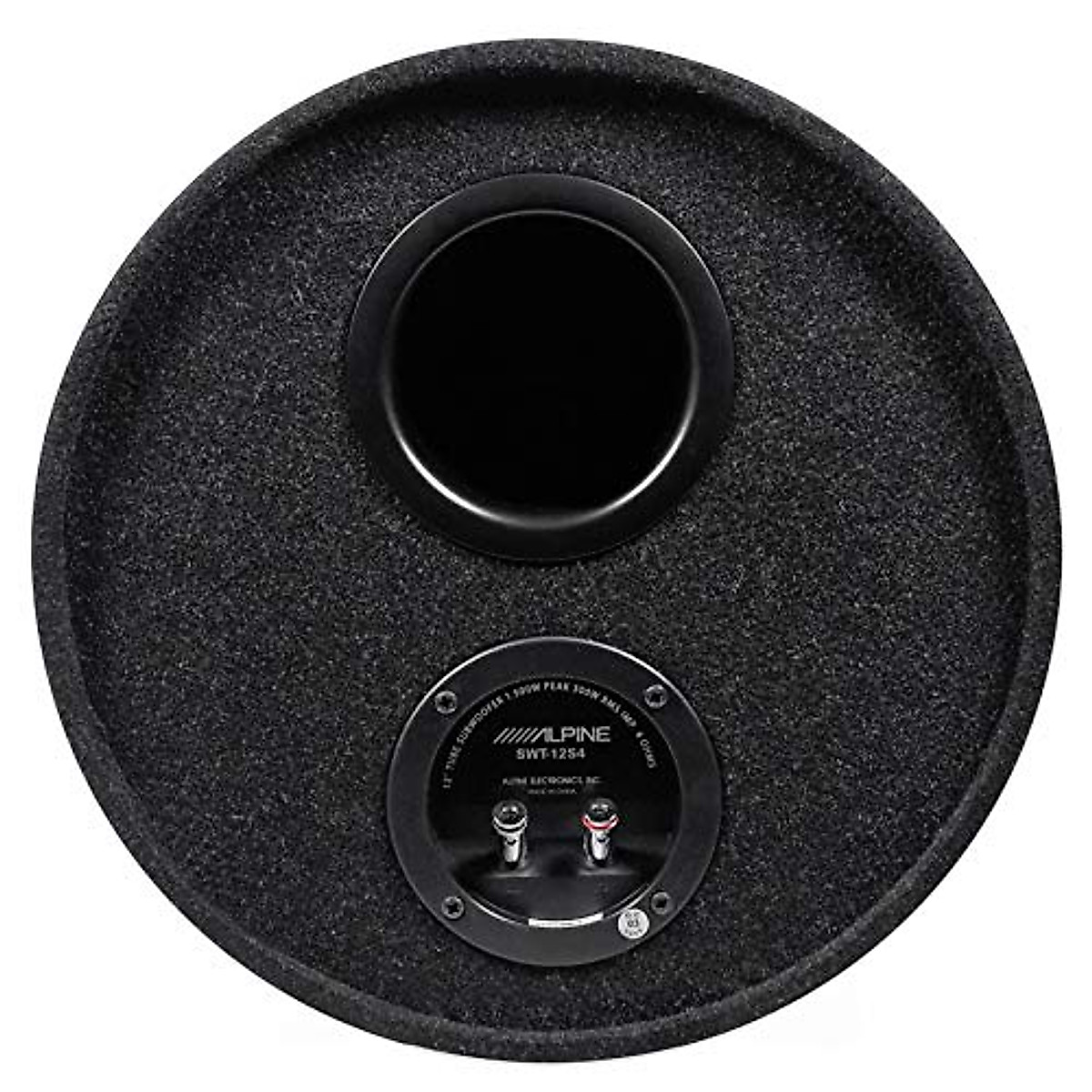 Alpine SWT-12S4 1000 Watt 12" Car Audio Bass Tube Subwoofer Bundle with ...