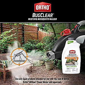 Ortho BugClear Misting Mosquito Killer - Outdoor Misting/Fogging Ready-to-Use Solution, Kills on Contact, Repels Mosquitoes, 32 oz.