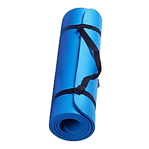 HJTCZHUANYONG Yoga Mat 15mm Beginner Non-Slip Mat Yoga Exercise Exercise Mat Home Pilates Mat Gym Exercise Mat