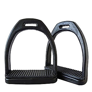 N/A 2pcs Children Adults Durable Horse Riding Stirrups 2 Sizes for Horse Rider Lightweight Wide Track Anti Slip Equestrian (Size : X-Large)