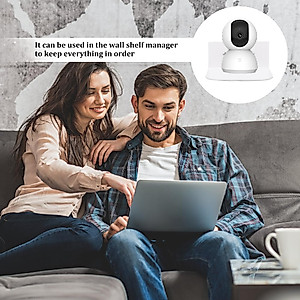 FINGERINSPIRE 2 Sets 5 Inch Mini White Acrylic Floating Shelves Small Floating Shelf with Stickers and Screw Wall Shelves Display Ledges Wall Mounted Hanging Display Shelves for Storage Decoration