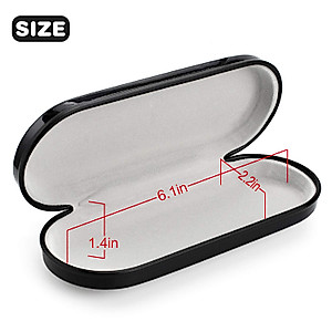 Vemiss Hard Shell Eyeglasses Case Lightweight Portable Case for Women,Men