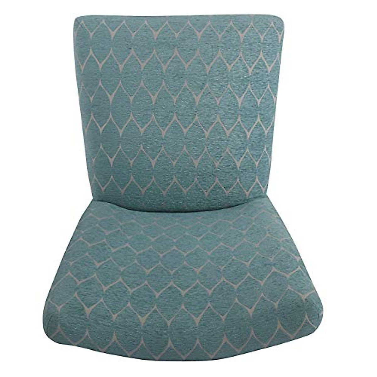 HomePop Parsons Classic Upholstered Accent Dining Chair, Teal (Set of 2)