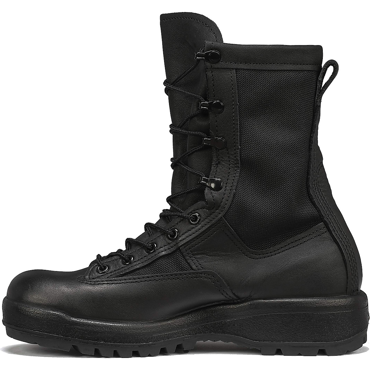 B Belleville Arm Your Feet 700 8" Waterproof Duty Black Tactical Boots for Men - Polishable Leather and Nylon with Oil-Resistant Gore-Tex Lining for Police, EMS, and Security Personnel, Black - 10R