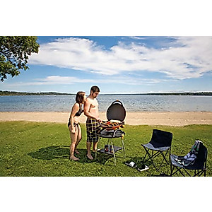 Napoleon TravelQ TQ2225PO Portable Gas Grill, 225 sq. in, Orange