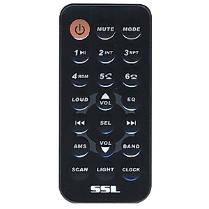Sound Storm Laboratories ML41B Car Audio Stereo - Single Din, Bluetooth, No CD DVD Player, FM Radio Receiver, USB, AUX Input, Wireless Remote Control
