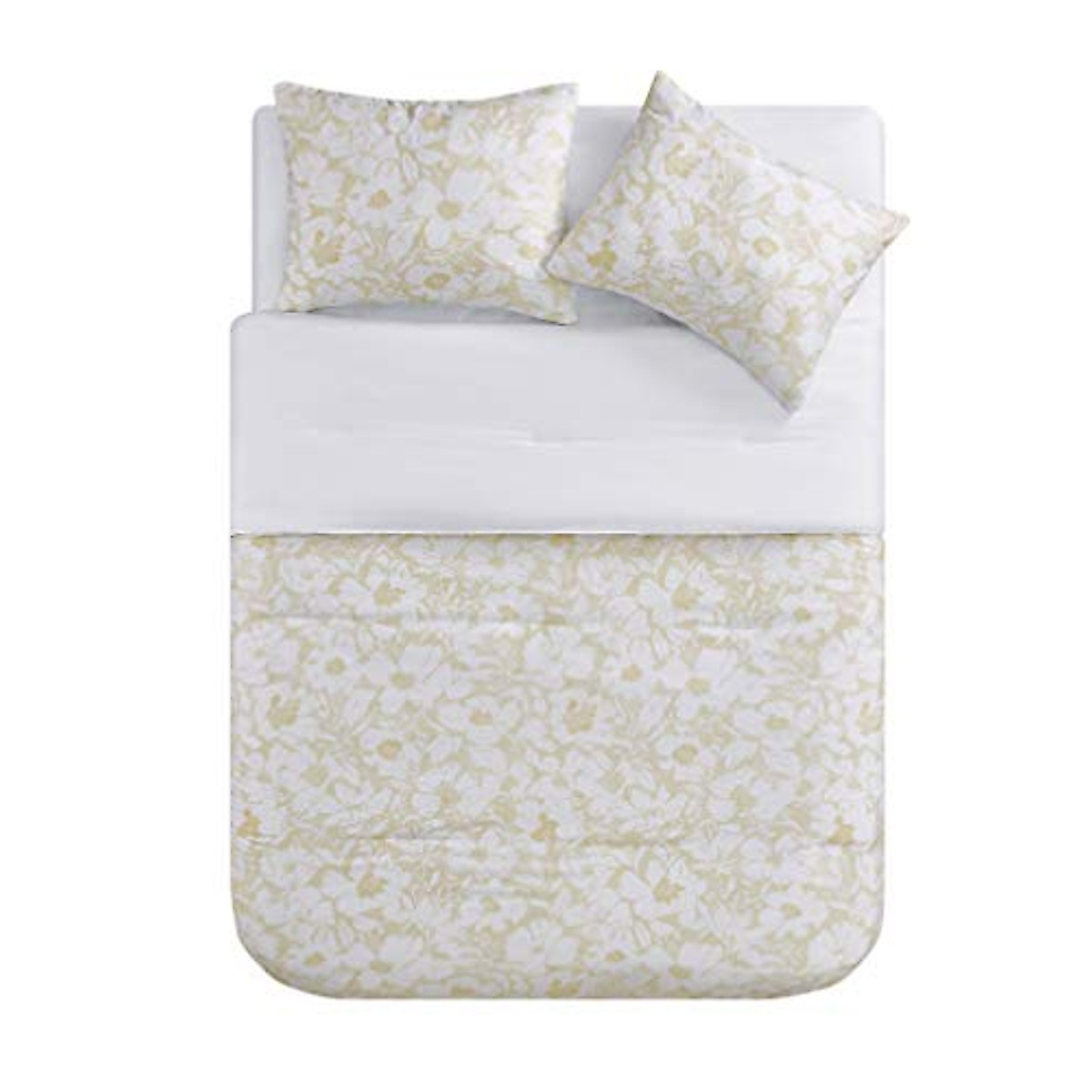 Tahari Home - Full Comforter Set, 3-Piece Bedding with Matching Shams, Stylish Room Decor (Rhianna Taupe, Full/Queen)