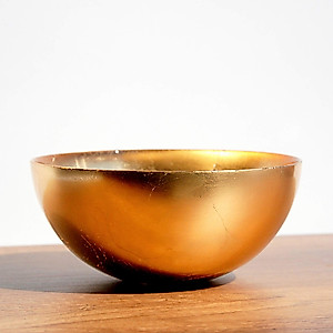 Red Pomegranate Gilt Premiere Gilded Bowl, 8", Gold