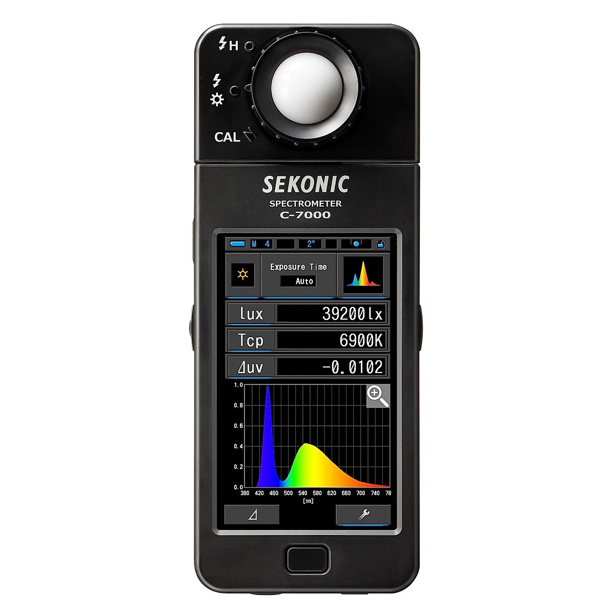 Sekonic C-7000 Spectrometer Spectrum Analyzer Bundle Kit - Portable Handheld Tool for Precision Color Control & Interpretation for Home, Designer's Firm, Engineering Lab & Industrial Use