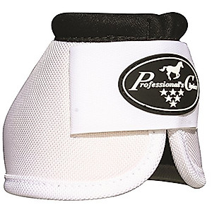 Professional's Choice ★ Ballistic NO Turn Overreach Bell Boots All Colors & Sizes (White, Large)