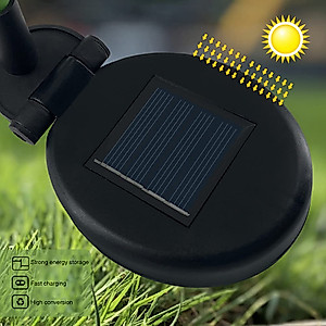 Outdoor Solar Garden Stake Lights, Chrysanthemum Decor Solar Pathway Lights LED Solar Garden Lights, Waterproof Stake Light for Garden Patio Yard Pathway Decor