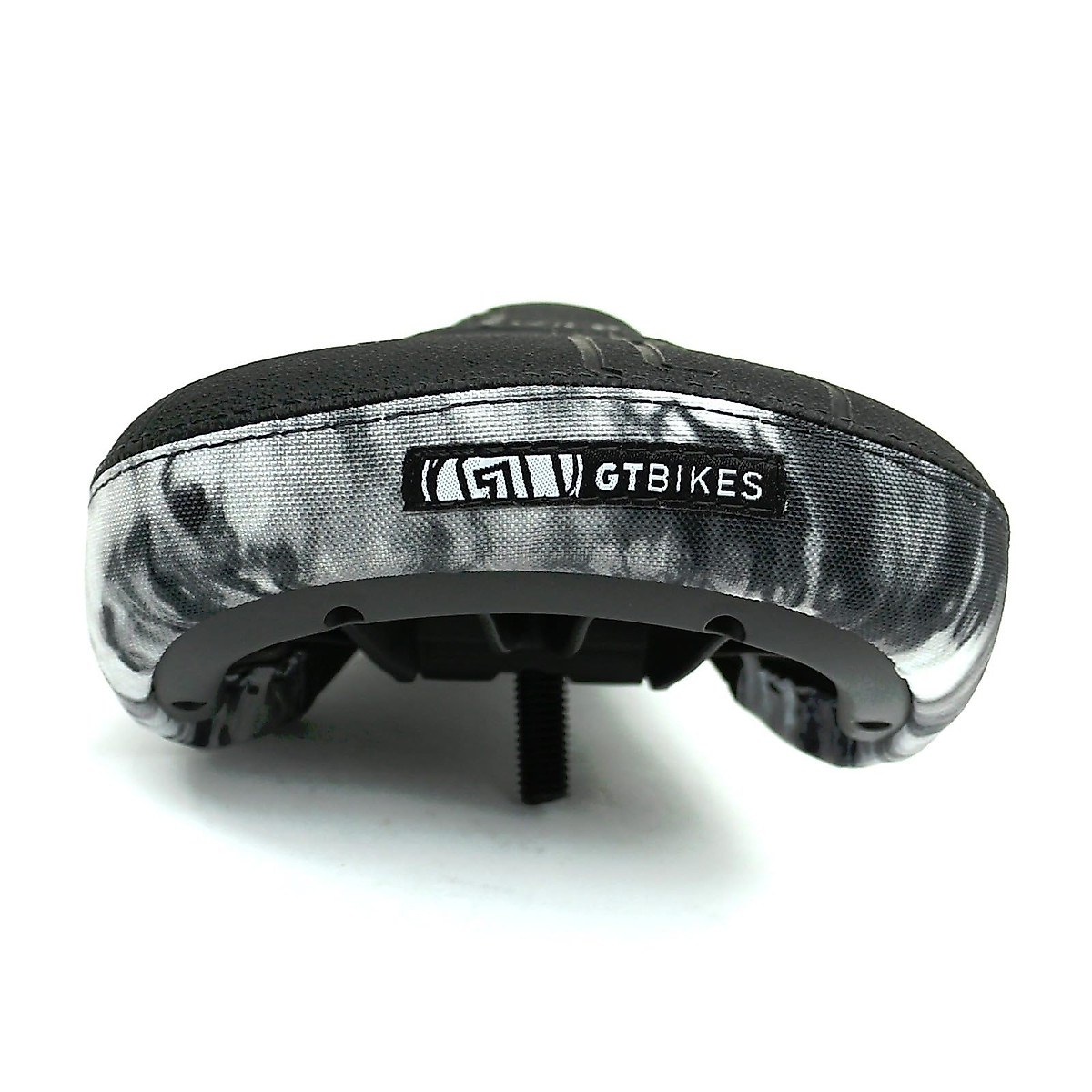 GT Bicycles 2019 Pivotal BMX Bicycle Saddle - Black/White - GP7107U24OS