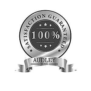 Audley Home 600 Thread Count 100% Egyptian Cotton, 3 Piece Bedsheet Set, 18” Deep Pockets, Smooth & Soft Sateen Weave, Hotel Quality (Light Blue, Twin XL)