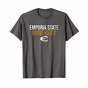 Emporia State University ESU Hornets Stacked T-Shirt