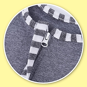 aQuooky Baby Blanket Sack with Arms Free Design,Transition to Arms Free Wearable for Newborn Girl and Boy,Medium 3-6Months, Grey Color