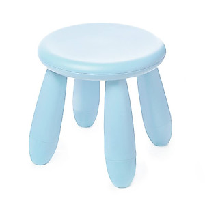 Kids Step Stool, Kindergarten Study Stools, Lightweight Footstools are Sturdy and Durable, Very Suitable for Use in The Kitchen, Bathroom and Bedroom(Light Blue)…