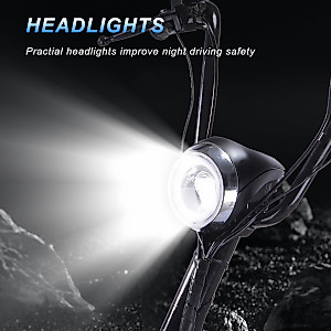 SAY YEAH Fat Tire Electric Scooter for Adult, 60V 18AH 2000W Lithium Commuter Citycoco Scooter Black, 32 MPH & 20 Miles Range, Adult Mobility Scooters, LED Light