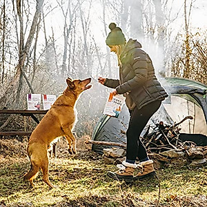 WILD NATURE All Natural Jerky Dog Treats | Duck, Chicken, and Beef Jerky Dog Treats Made in The USA | High Protein, Grain Free Superfood for Dogs | Perfect Training Treats for All Sized Dogs