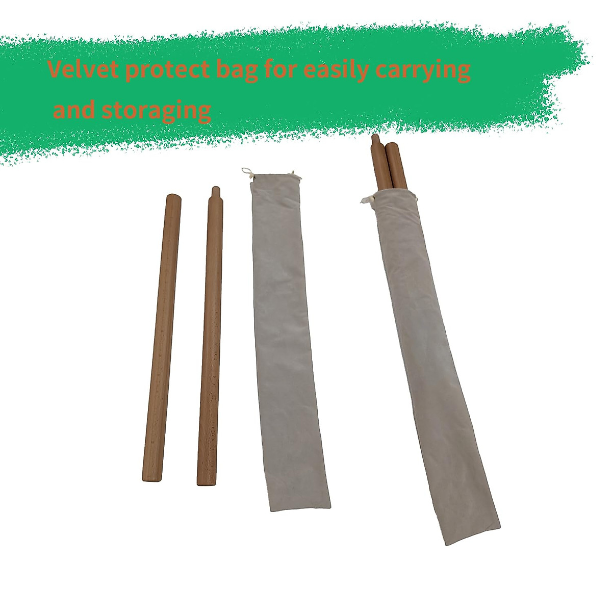 Yoga Stick | Multipurpose Wooden Pranayama Stick | Lung Opener for Fuller Breathing | Posture Corrector and Flexibility Enhancer | Detachable Robust Yoga Pole