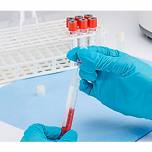 Globe Scientific CryoClear 3015-50 Polypropylene Barcoded Cryogenic Vial, 5mL Capacity, Sterile, External Threads, Attached Screwcap with Molded O-Ring, Round Bottom, Self-Standing (Case of 50)