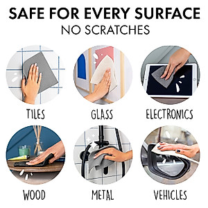 SUPERSCANDI Swedish Dishcloths for Kitchen Grey 10 Pack Reusable Compostable Kitchen Cloth Made in Sweden Cellulose Sponge Swedish Dish Cloths for Washing Dishes