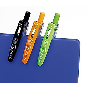 Zebra B-JJS15-BK Gel Ballpoint Pen, Sarasa Clip, 0.4, Black, 10 Pieces