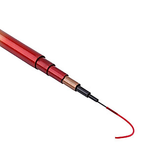 Retractable Hand Pole, Hand Glass Steel Pole Portable Telescopic Rod Freshwater Casting Hard Fishing Gear(2.1)